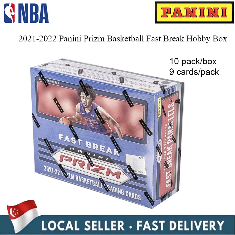 2021-22 Panini Prizm Basketball Fast Break Hobby Box | Shopee Singapore