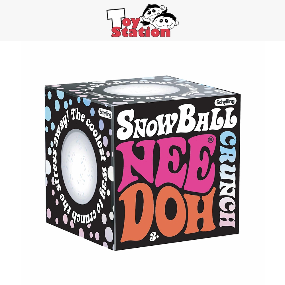 Schylling Snowball Crunch NeeDoh (Colors Randomly Shipped) Squishy ...