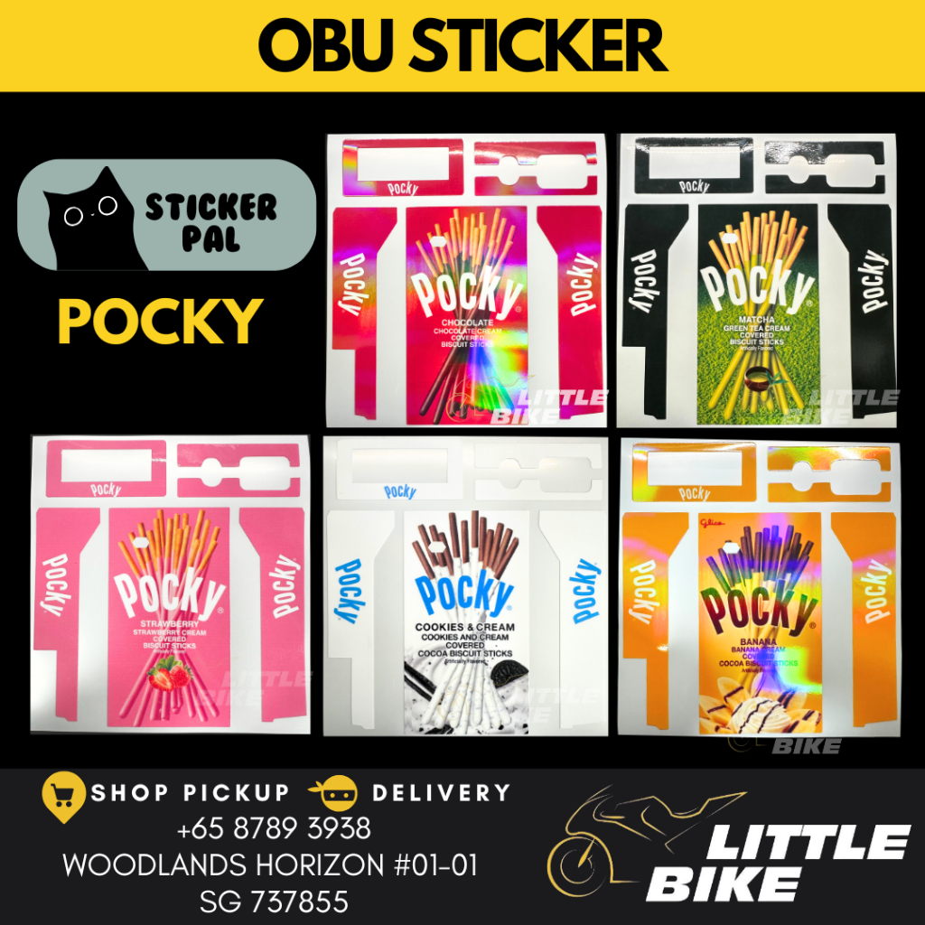 SG SELLER - Custom Pocky OBU /IU motorcycle vinyl sticker decal ...