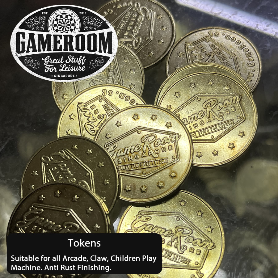 Arcade Token Coins (50pcs) | Shopee Singapore