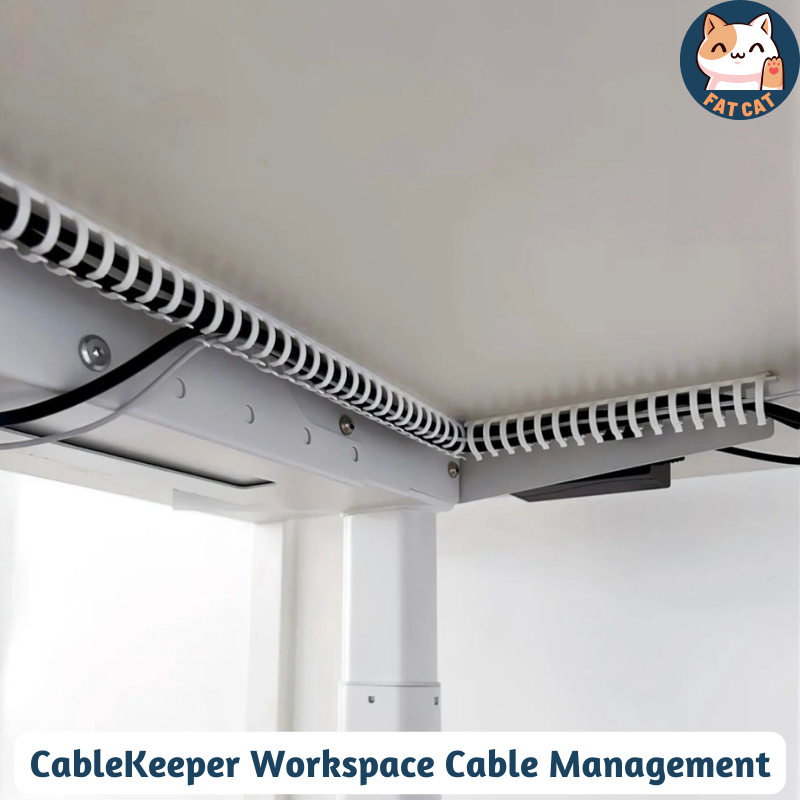 [SG Stock] CableKeeper Workspace Cable Management Solution Under Desk ...