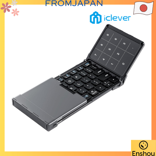 [Direct from japan]iClever BK18 Folding Keyboard Bluetooth Wireless Keyboard | Shopee Singapore