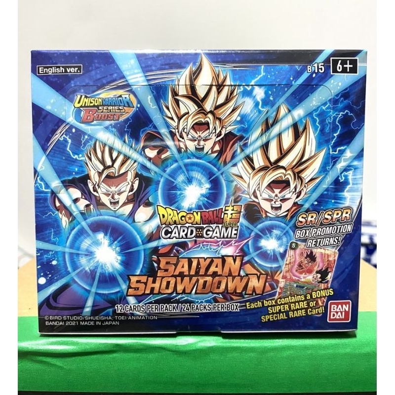 Bandai Dragonball Super DB15 Saiyan Showdown Booster Box | Shopee Singapore