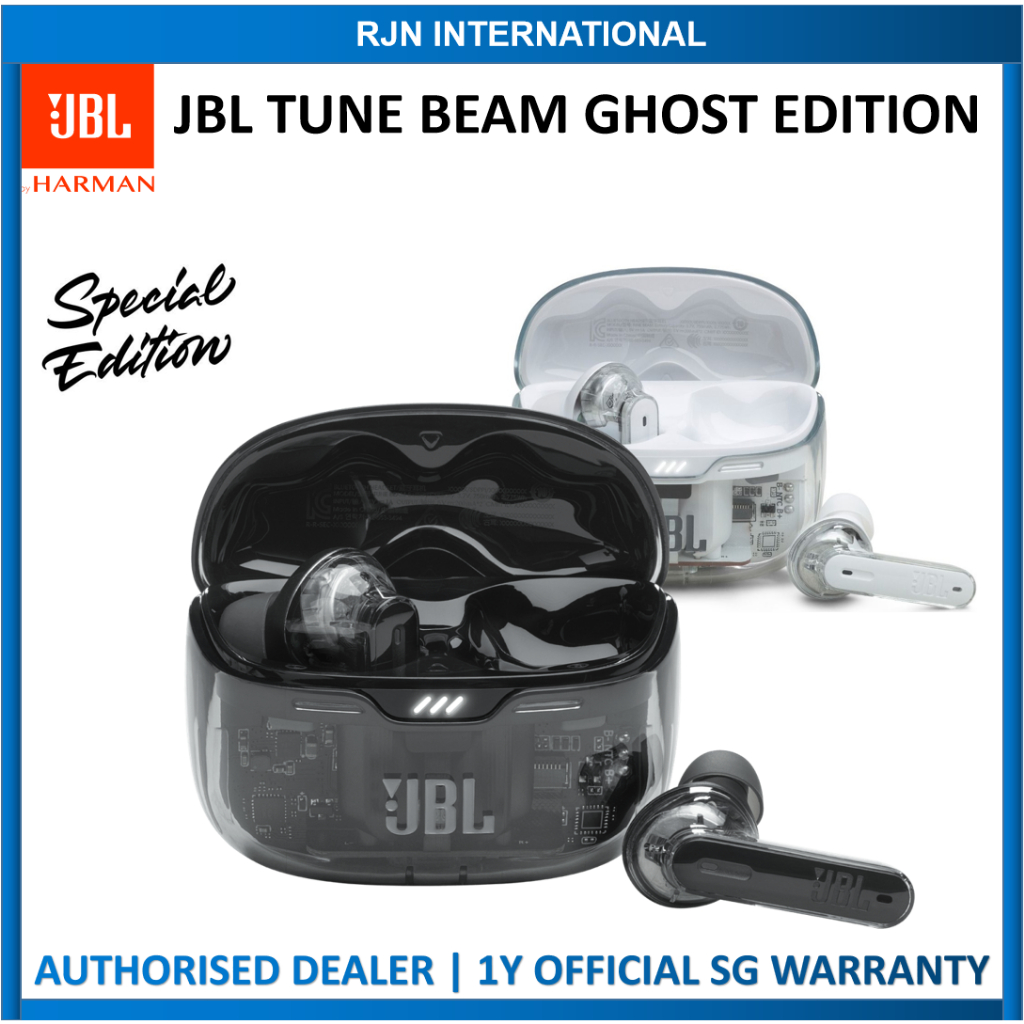 JBL Tune Beam Ghost edition tws earbuds with 48 Hours long battery life ...