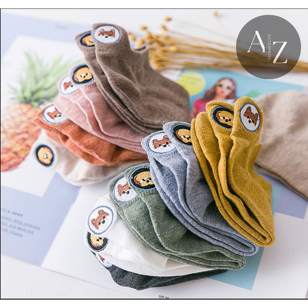 [🇸🇬 Singapore Ready Stock] Cute and Plain Teenager Ankle Socks Male ...