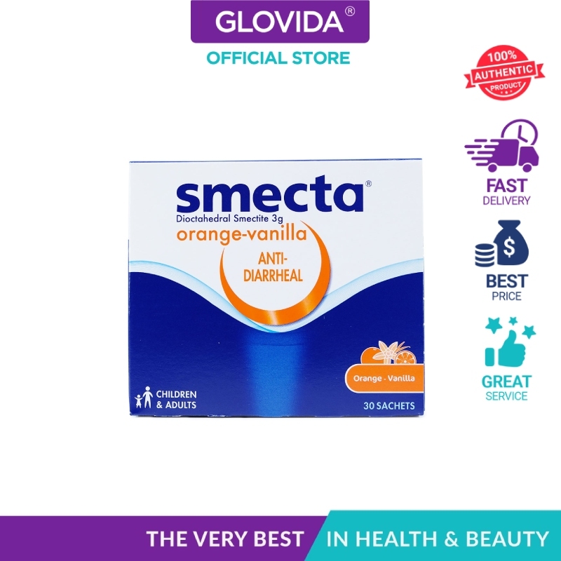 Smecta Dioctahedral Smectite 3g Sachet 30s | Exp: Mar-2026 | Glovida ...