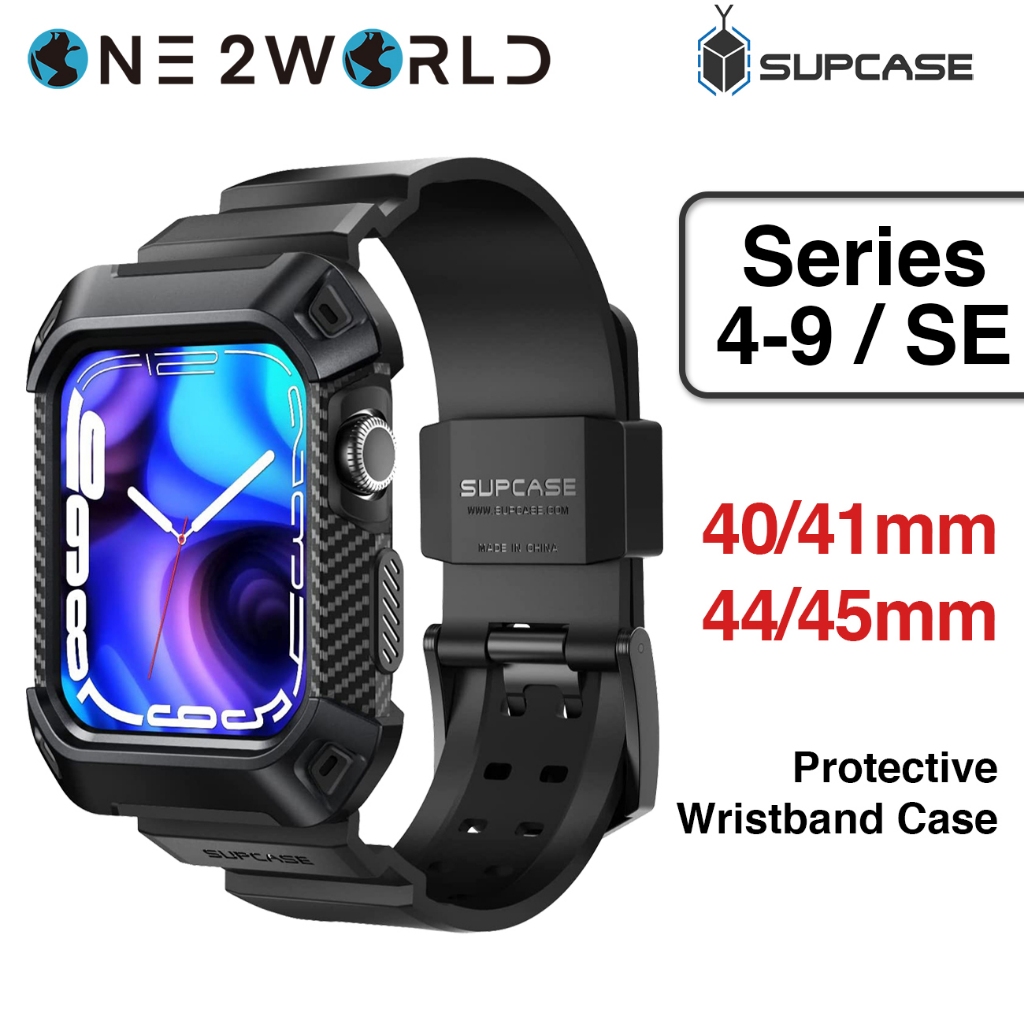 Supcase UB Pro Series Rugged Protective Wristband Case for Apple Watch ...