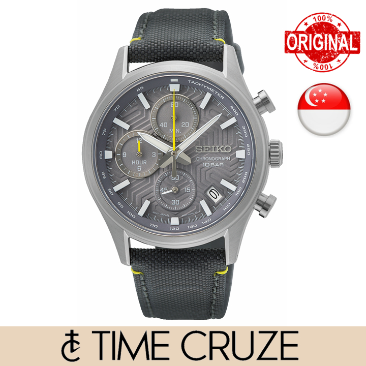 [Time Cruze] Seiko SSB423P1 Conceptual Quartz Chronograph Tachymeter ...