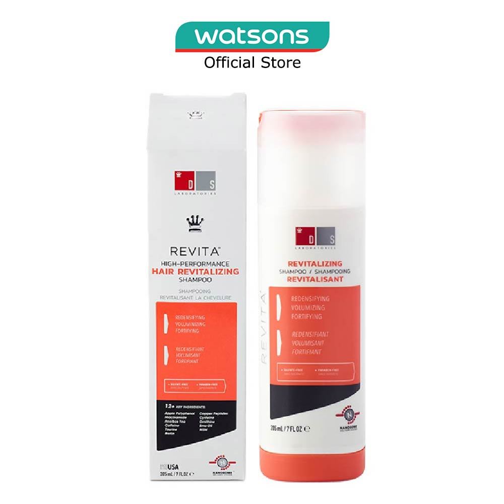 DS LABORATORIES Revita High-Performance Hair Revitalizing Shampoo 205ml ...