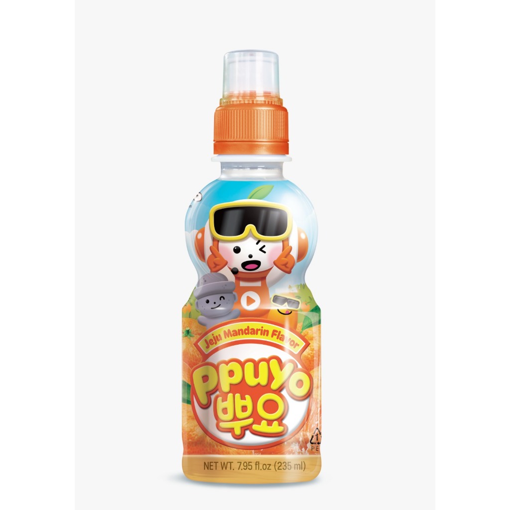 PALDO PPUYO JEJU MANDARIN 235ML (17438) | Shopee Singapore