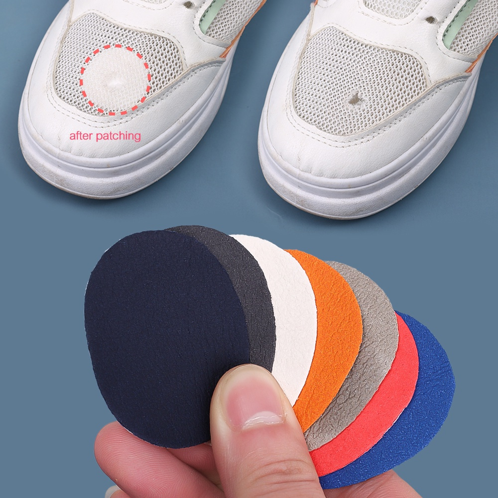 Shoe Hole Repair Sticker Adhesive Patch Hole Repair Sneaker Mesh Fixer ...