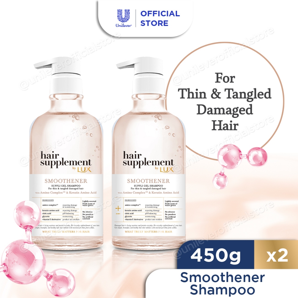 [Bundle of 2] Lux Hair Supplement Shampoo 450g | Shopee Singapore