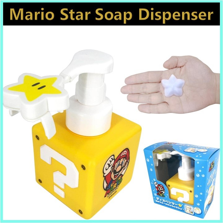 Super Mario Star Soap Dispenser | Shopee Singapore