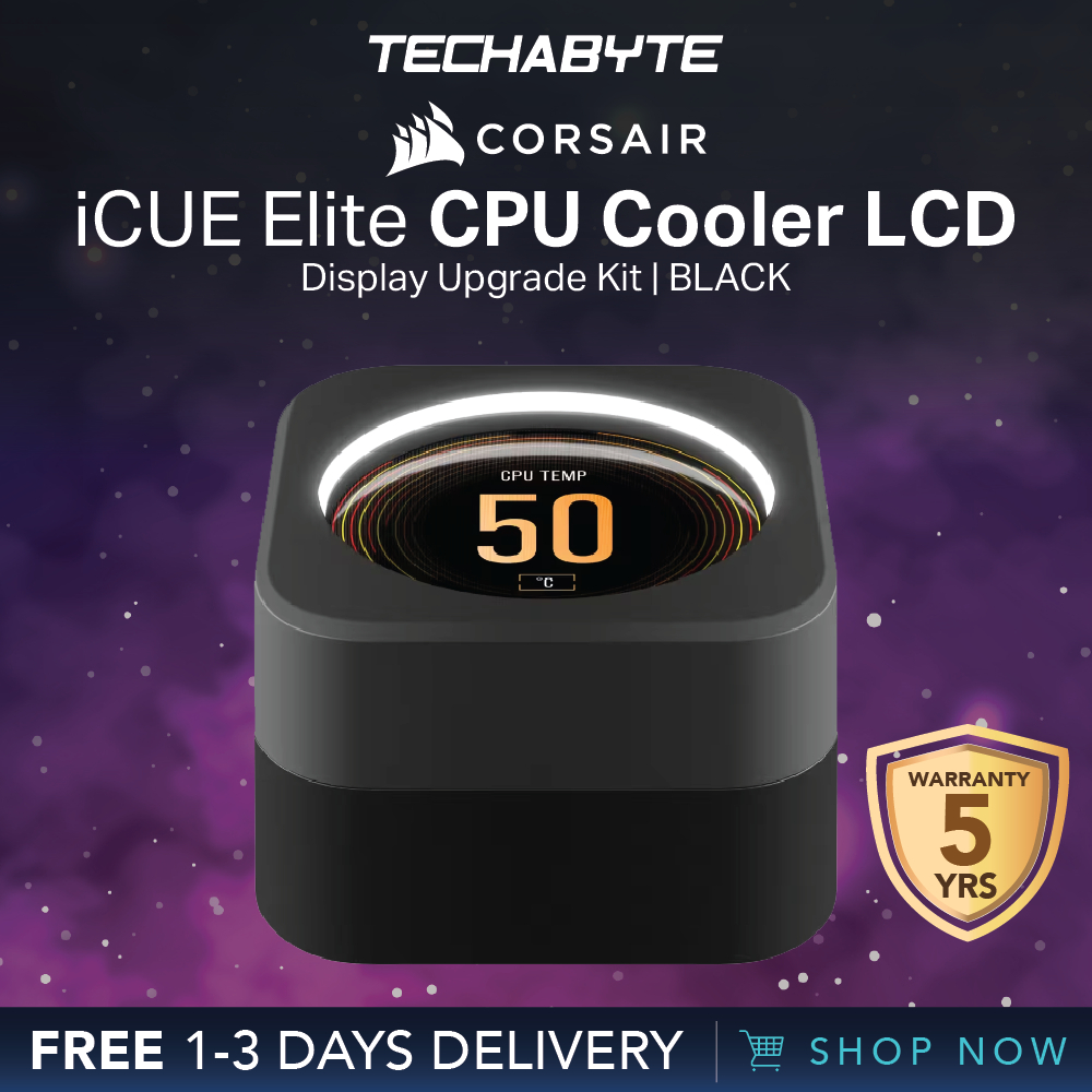 Corsair iCUE ELITE CPU Cooler LCD Display Upgrade Kit | Shopee Singapore