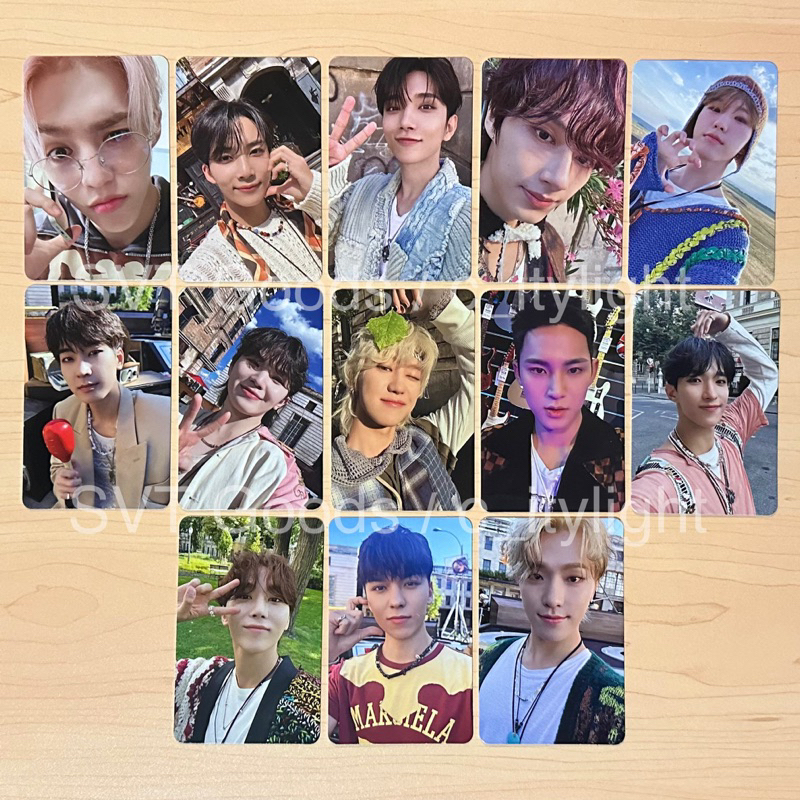 SEVENTEEN - Seventeenth Heaven Carat Ver. Shopee Kpopmerch Lucky Draw PC Photocard S.Coups / Jun ...