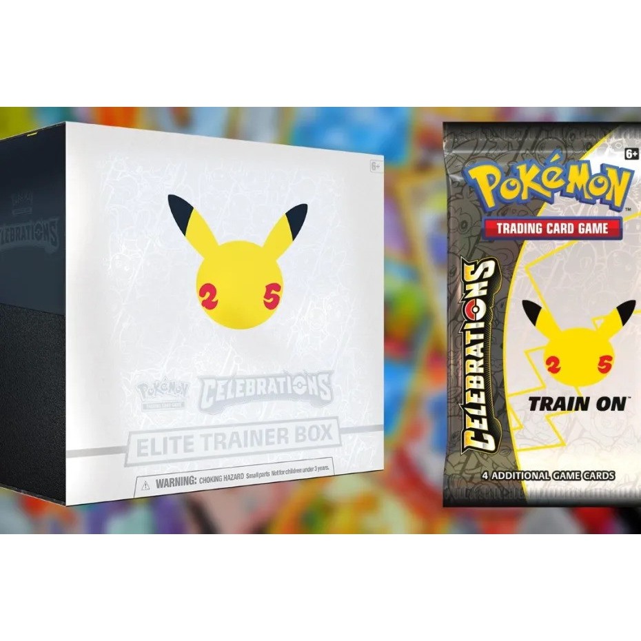 25th Celebrations Elite Trainer Box Pokemon ETB | Shopee Singapore