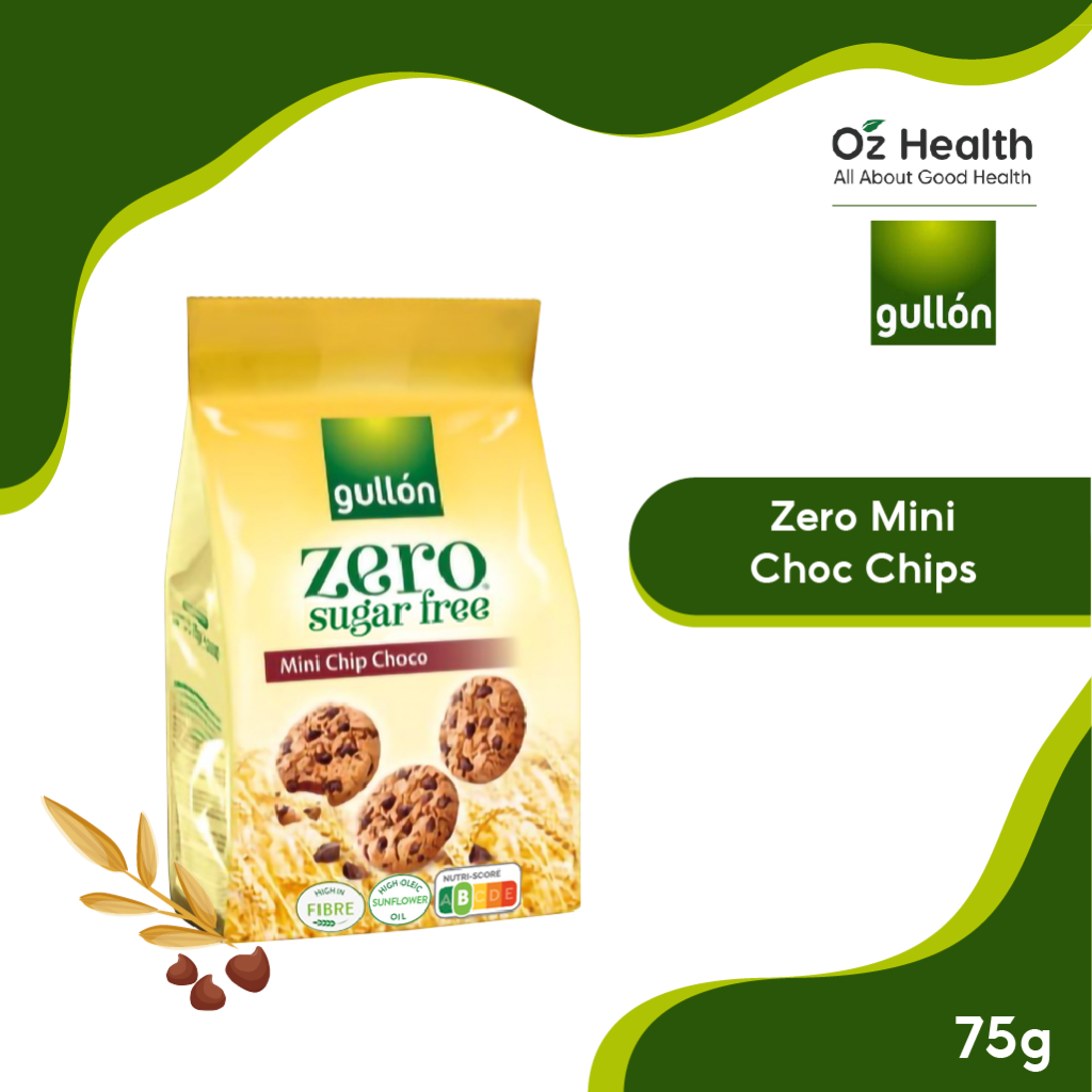 Gullon Zero Mini Choc Chips 75g | Shopee Singapore