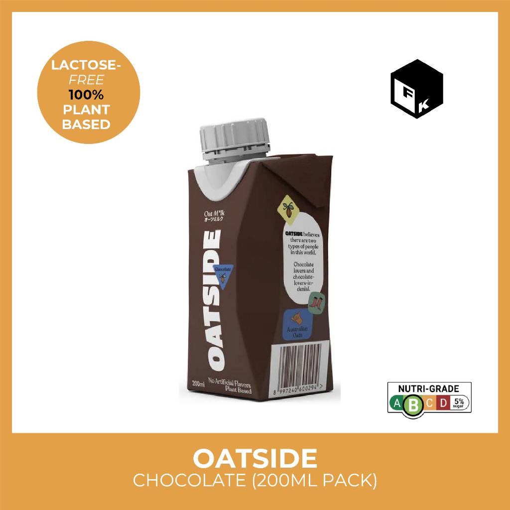 Oatside Chocolate Oatmilk 200ML (Available Loose/ Carton) | Shopee ...