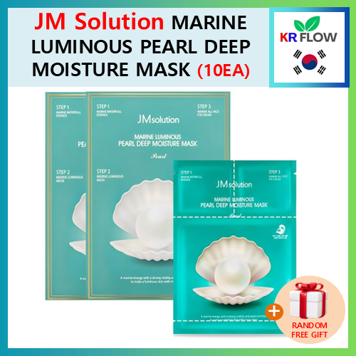 [JM Solution] Marine Luminous Pearl Deep Moisture Mask 1 Box (10ea ...