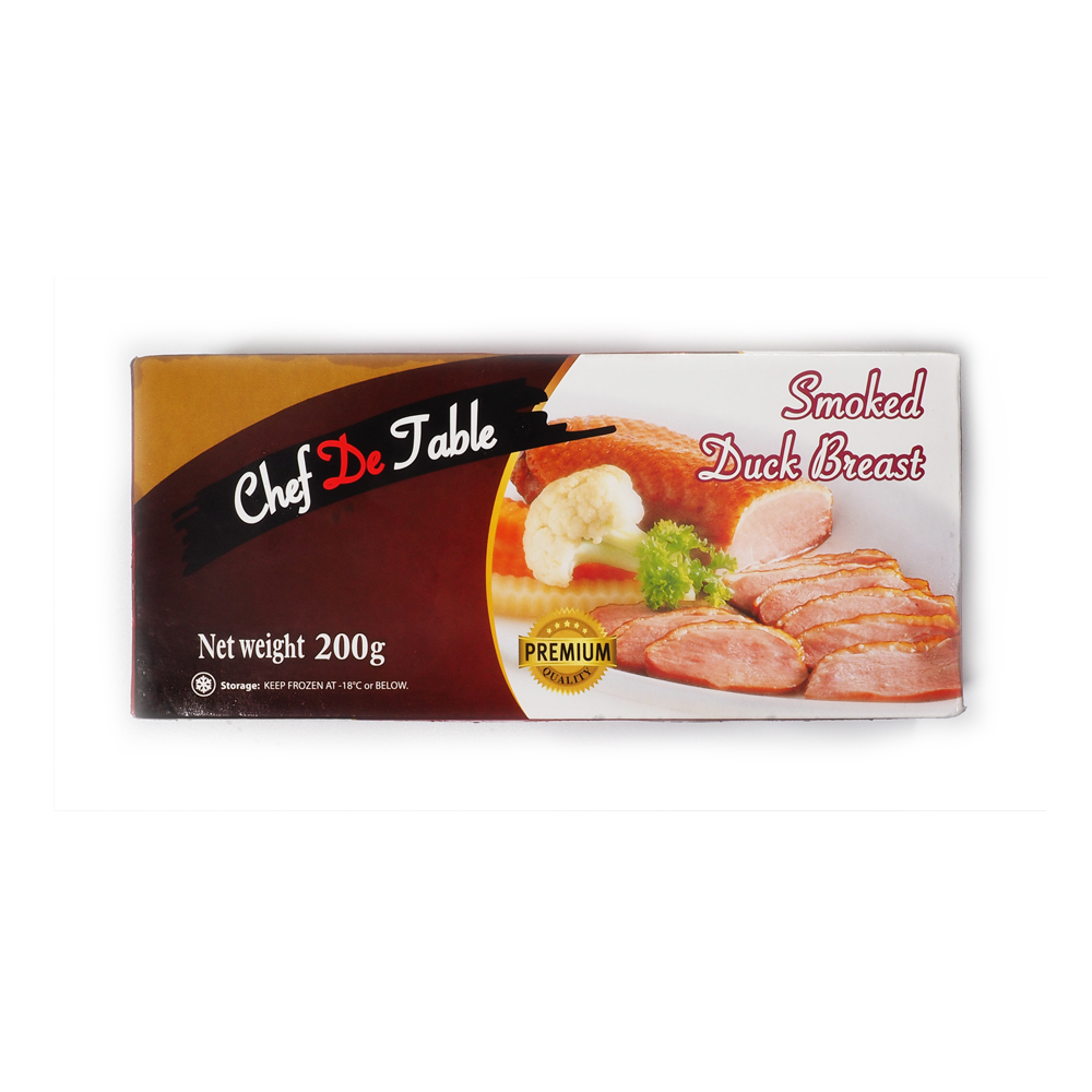 Chef De Table, Smoked Duck Breast, 200 g | Shopee Singapore