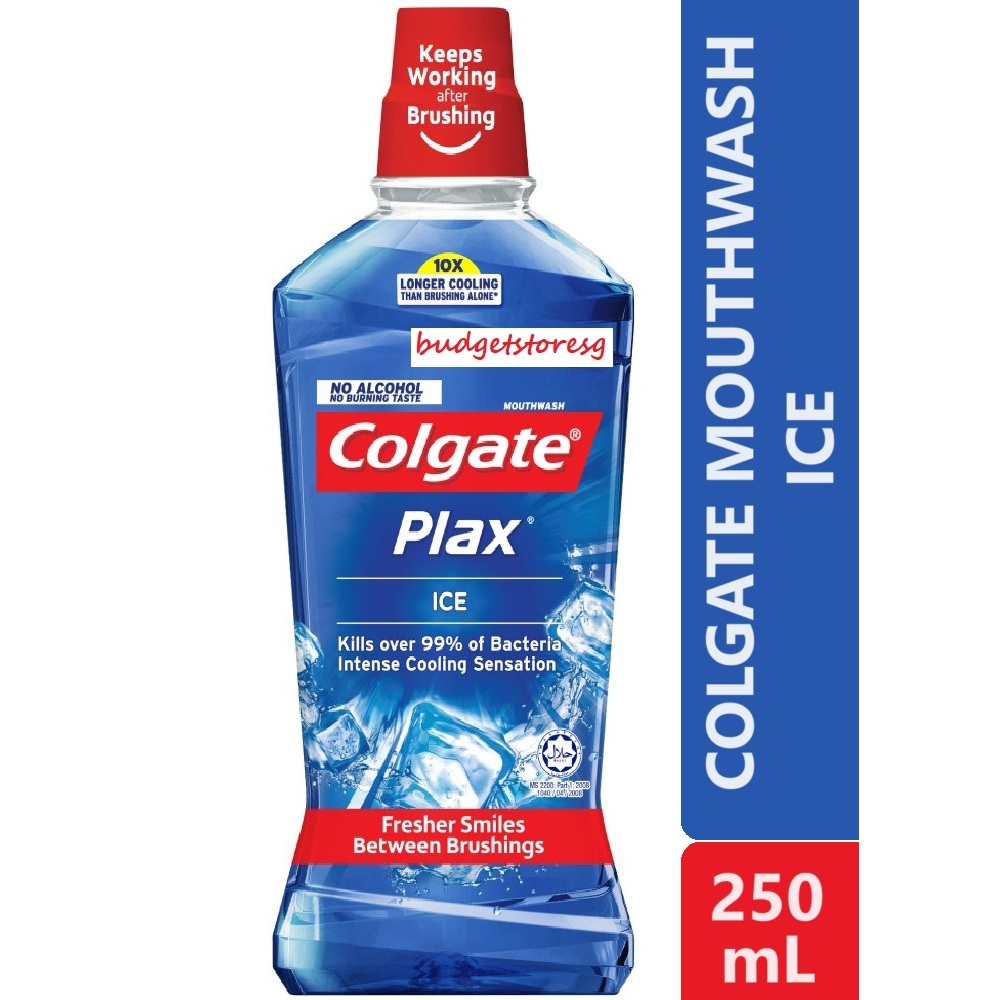 Colgate Plax Mouthwash Ice - 250 mL | Shopee Singapore