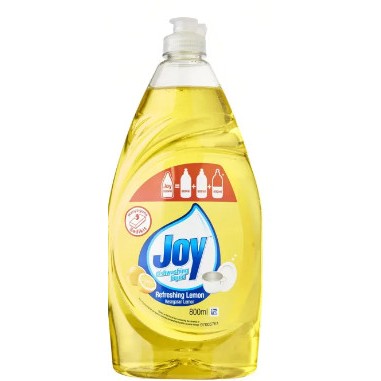 Joy Refreshing Lemon Concentrated Dishwashing Liquid 800ml/Joy ...