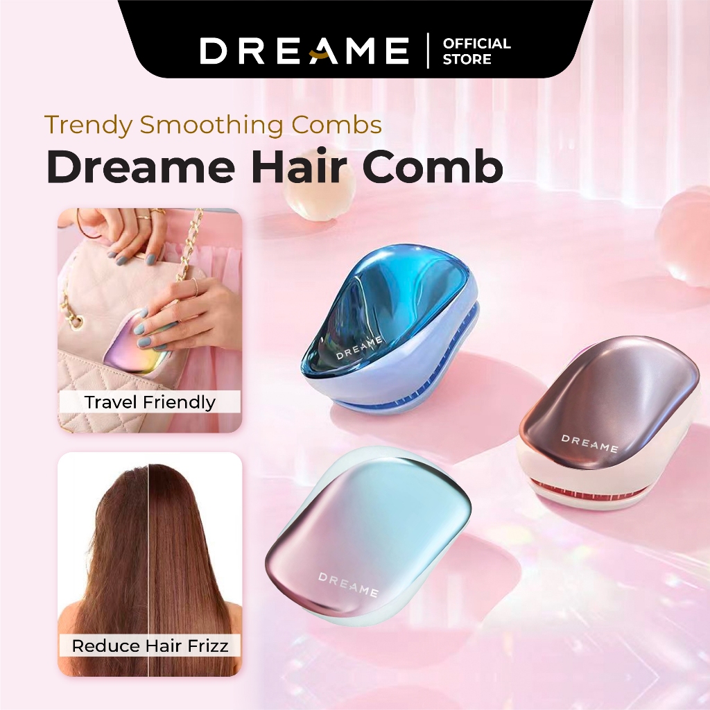 Dreame Hair Comb | Hair Dryer Comb | Reduce Frizz | Prevent Hair Loss ...