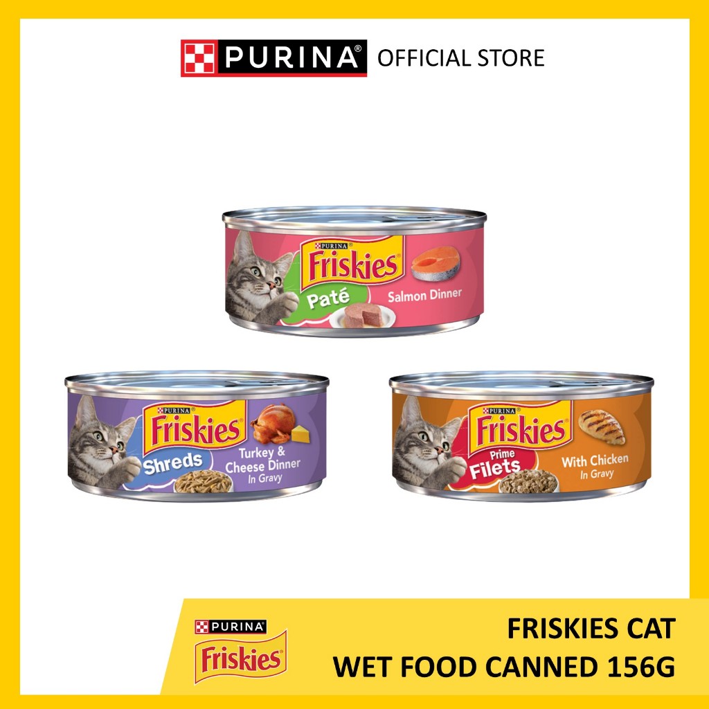 [Bundle of 12/24] Friskies Cat Wet Food Canned 156g | Shopee Singapore
