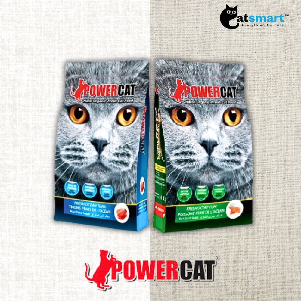 Powercat Halal Fresh Ocean Cat Dry Food 8kg | Shopee Singapore