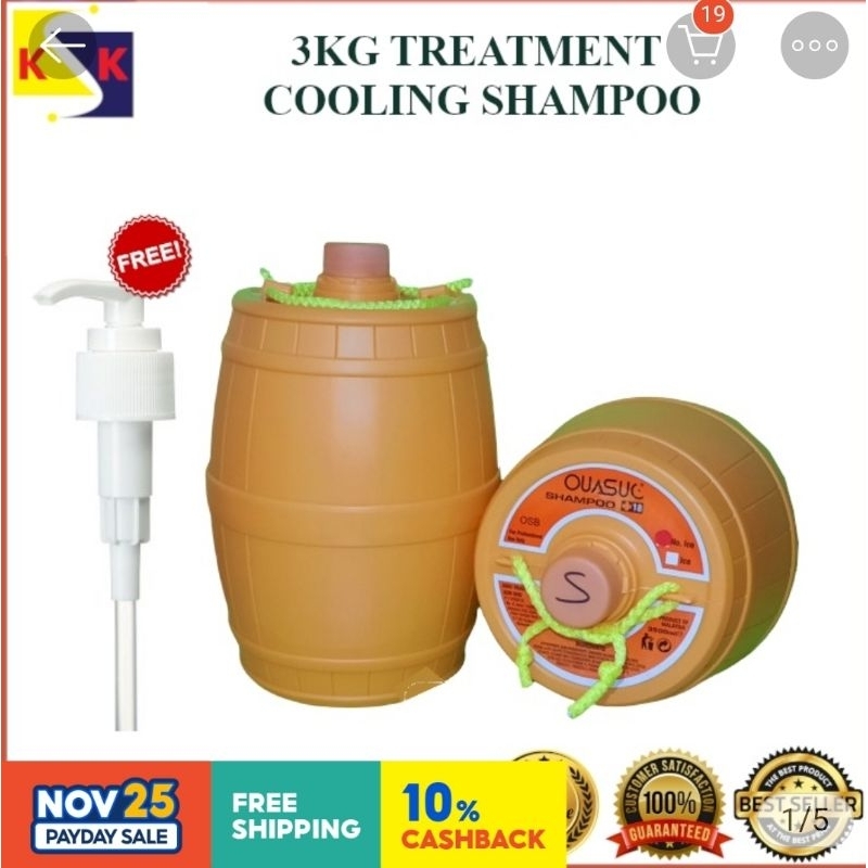 [SG STOCK ] shampoo 3500ml cooling scalp shampoo/conditioner/salon ...