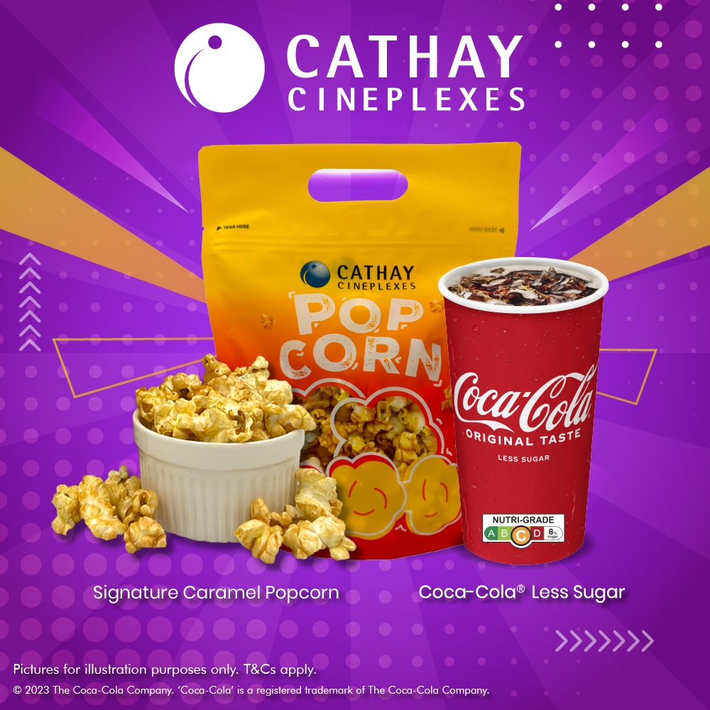 [Cathay Cineplexes] Signature Caramel Popcorn Combo (Redeem in stores ...