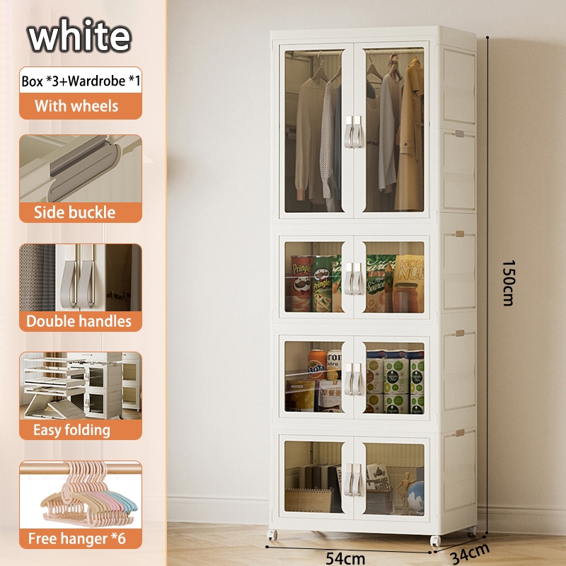 【Hot sale】Free installation of baby wardrobe | children's clothing ...