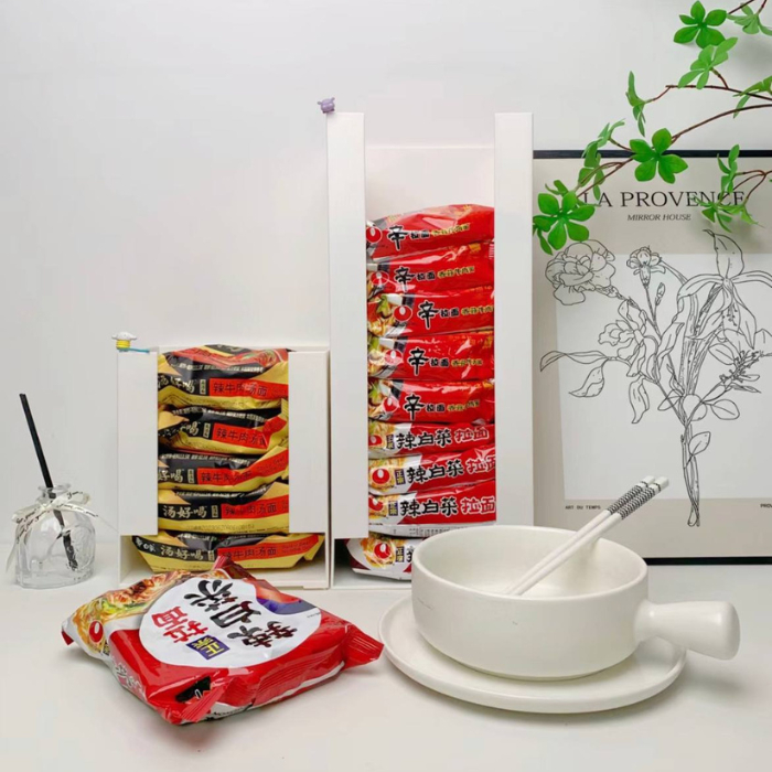 Storage organizer for instant noodles kitchen Pantry organization ...