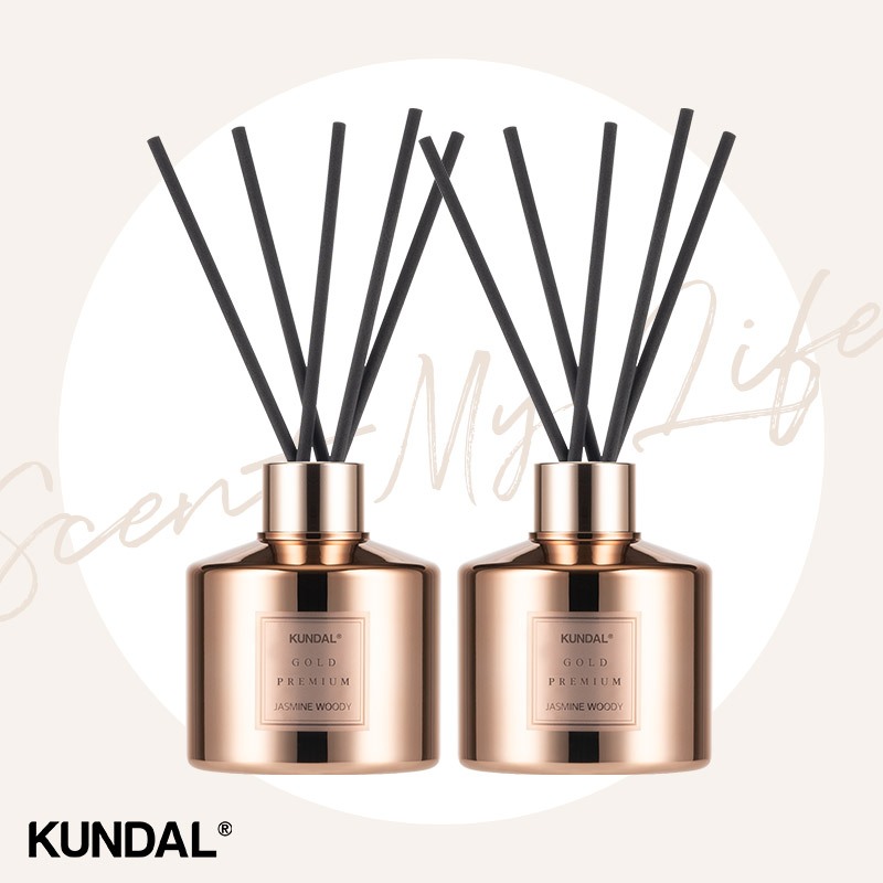 [KUNDAL] Perfume Diffuser Rose Gold Limited Edition 200ml Set 2ea ...