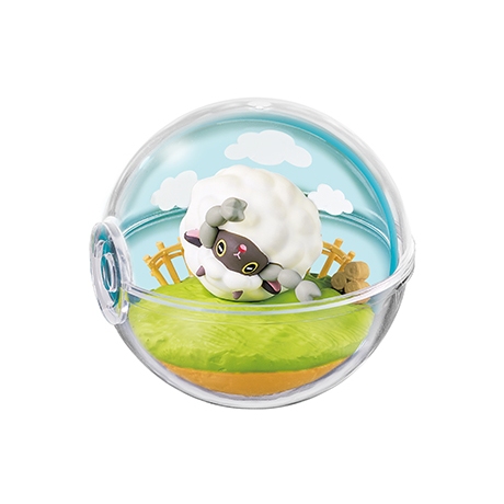 Pokémon Wooloo (Wooluu) Figure - Re-Ment Pokemon Terrarium Collection ...