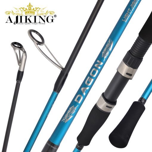 AJIKING ROD# DAGON LIGHT JIG #SPINNING ROD# JIGGING ROD | Shopee Singapore