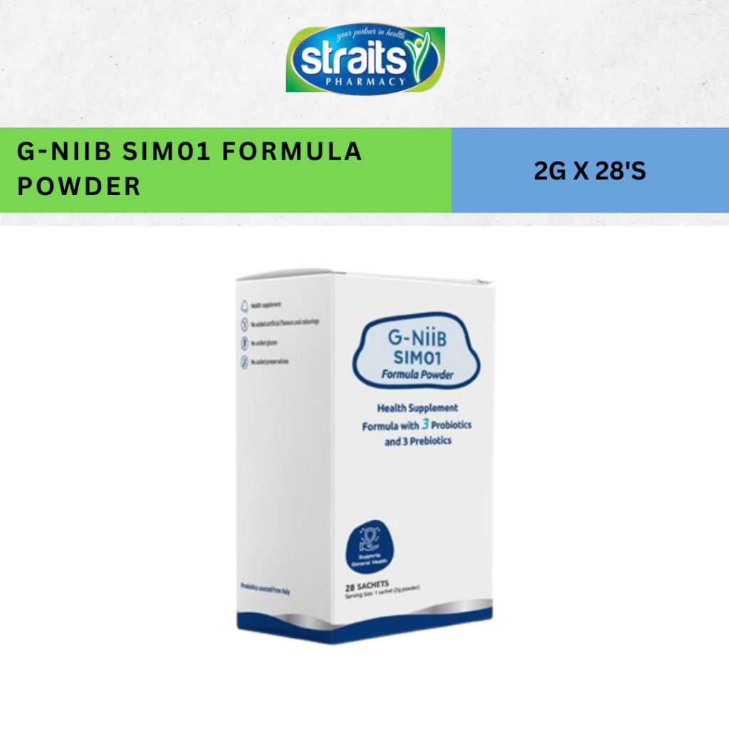 G-NIIB SIM01 Formula Powder (28's x 2g) | Shopee Singapore