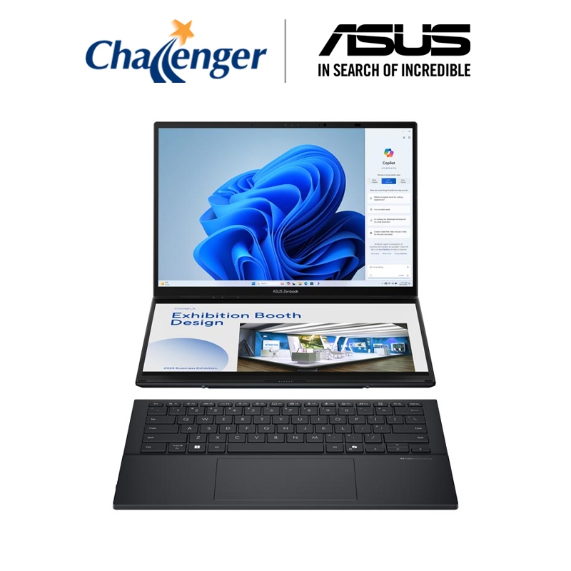 Asus Zenbook DUO UX8406CA-PZ113W UT9-285H 16GB 1TB 14" OLED Grey ...