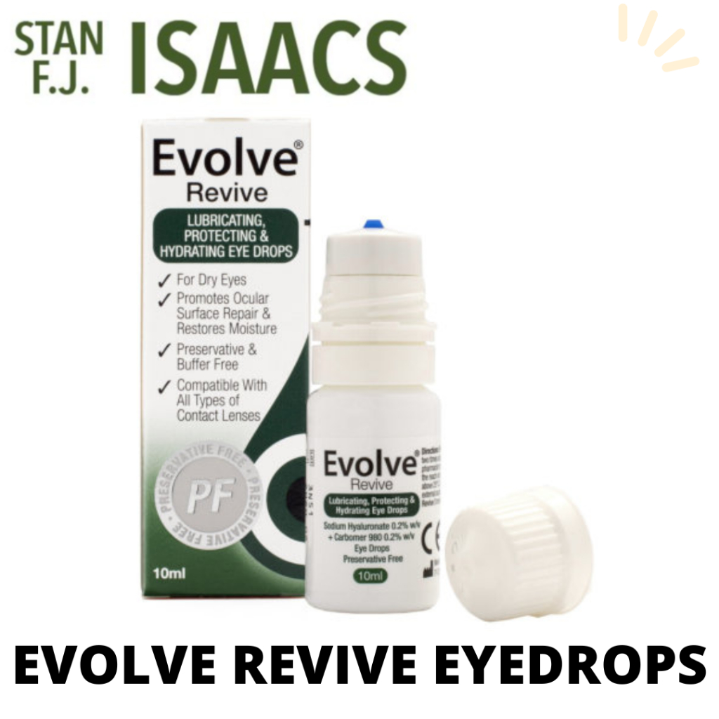 EVOLVE Revive Preservative-free Eye Drops 10ml | Shopee Singapore