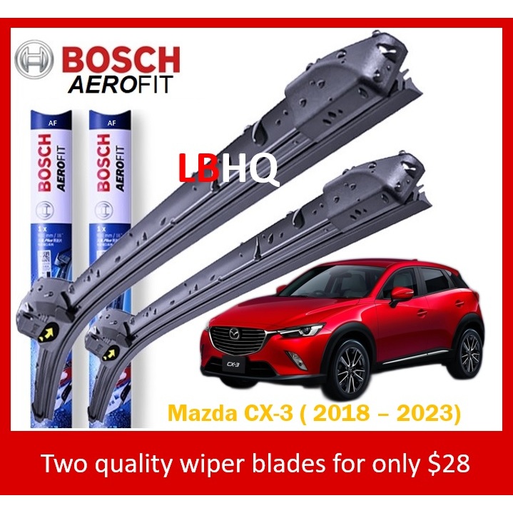 Bosch Aerofit Car Wiper Set for Mazda CX-3 (2018-2023) | Shopee Singapore