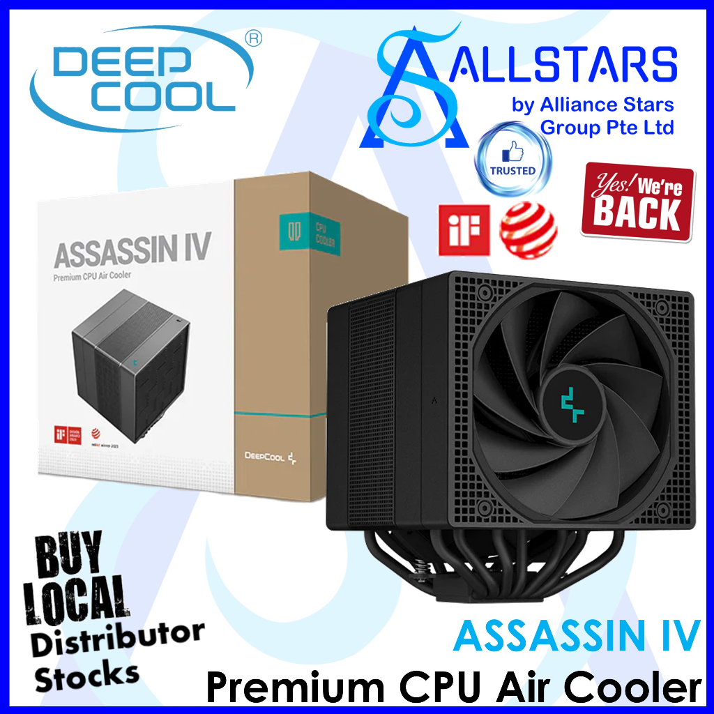 (ALLSTARS : We are Back / DIY PROMO) Deepcool ASSASSIN IV Premium CPU ...