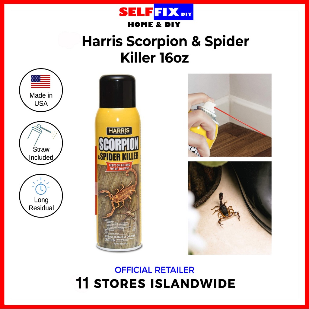 Harris Scorpion and Spider & Multiple Insect Killer / Insecticide 16oz ...