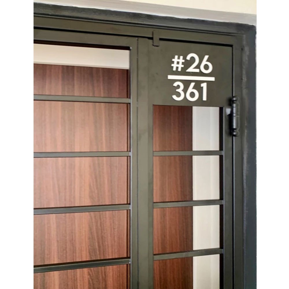 HT3 LM - HDB Unit Number, Condo Number, Address Sign, House Number ...