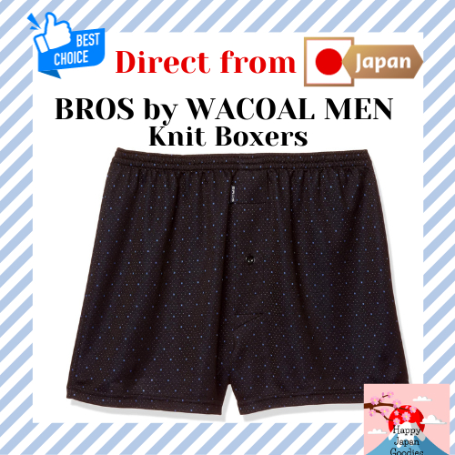 [Direct from Japan] BROS by WACOAL MEN Knit Boxers Front Opening ...
