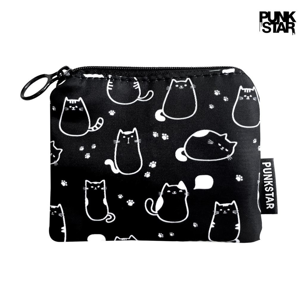 PUNKSTAR Coin Purse Pouch Change Purse With Zipper Zippered Minimalist ...