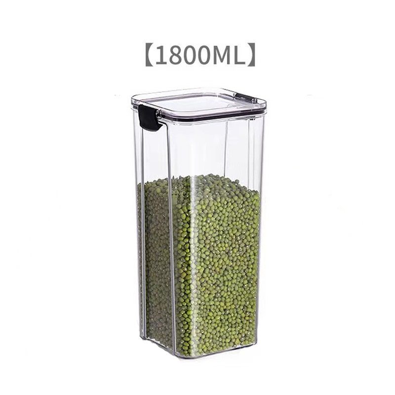 Multi-functional Kitchen Transparent Sealed Storage Jars Grain Airtight ...
