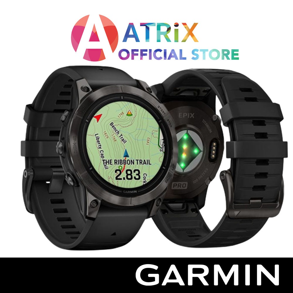 Garmin epix Pro (Gen 2) | Sapphire Crystal | Titanium Bezel | 1.3 ...