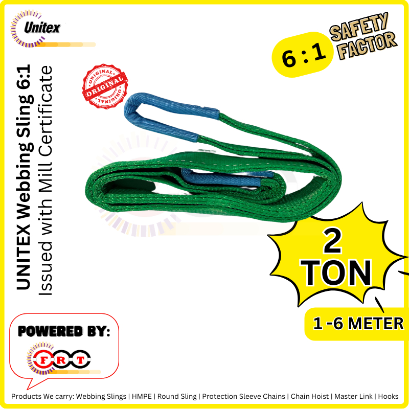 [SG STOCK] Polyester Webbing Sling / Flat Webbing Sling 2Ton various ...