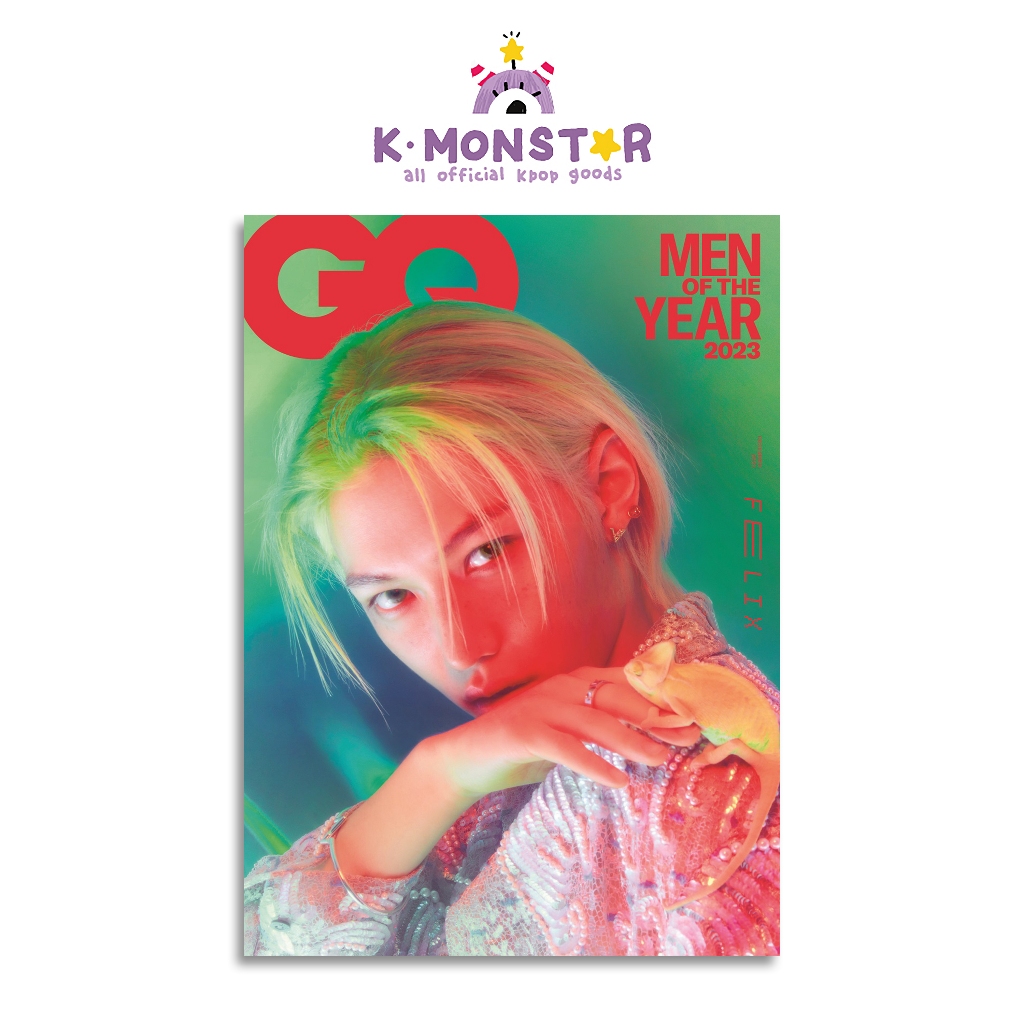 2023.12 GQ KOREA STRAY KIDS FELIX COVER | Shopee Singapore
