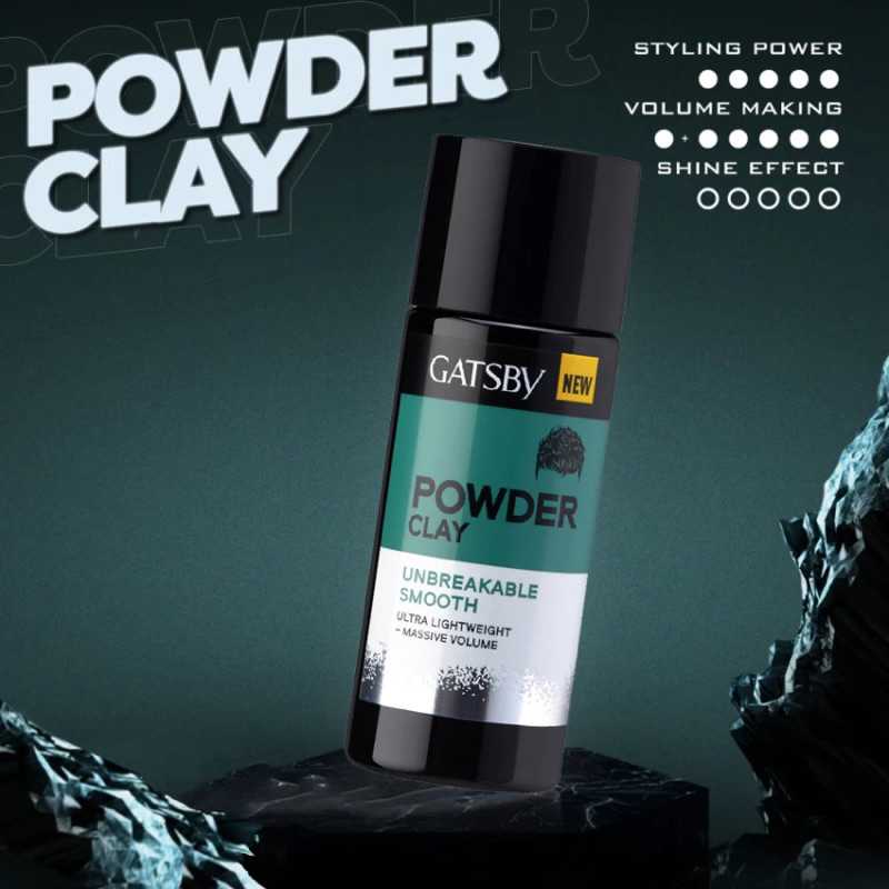 [SG INSTOCK] GATSBY Powder Clay, 20g | Texturising Powder | Hair ...